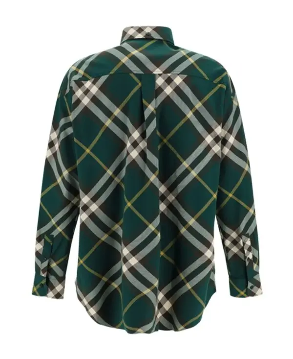 Burberry Checked Buttoned Shirt
