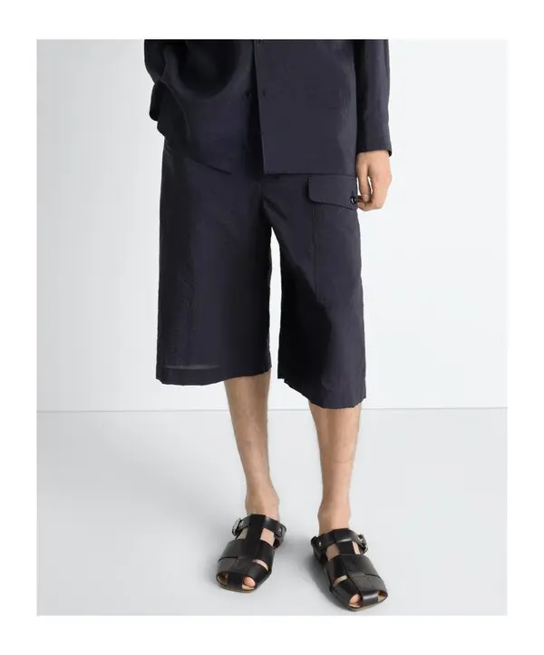 LEMAIRE Cargo Easy Shorts - Squid Ink