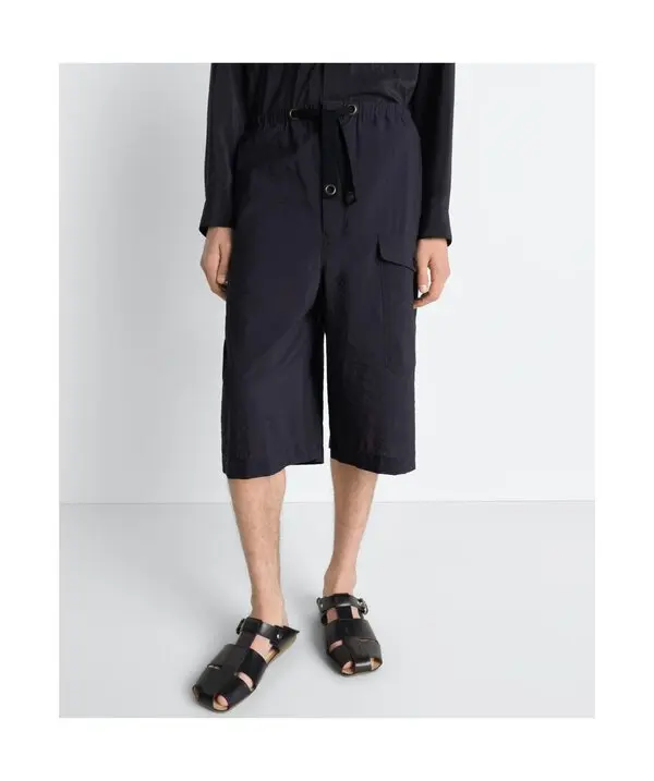 LEMAIRE Cargo Easy Shorts - Squid Ink