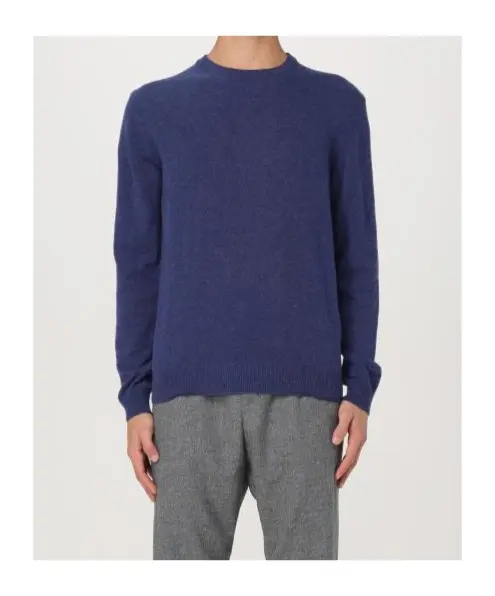 Woolrich Logo Embroidered Crewneck Jumper - Blue