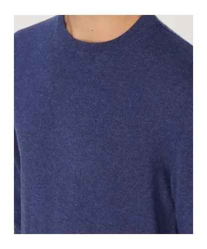 Woolrich Logo Embroidered Crewneck Jumper - Blue