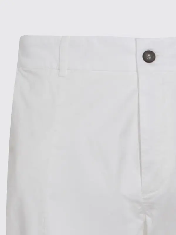 Eleventy Stretch Waistband Pants - White