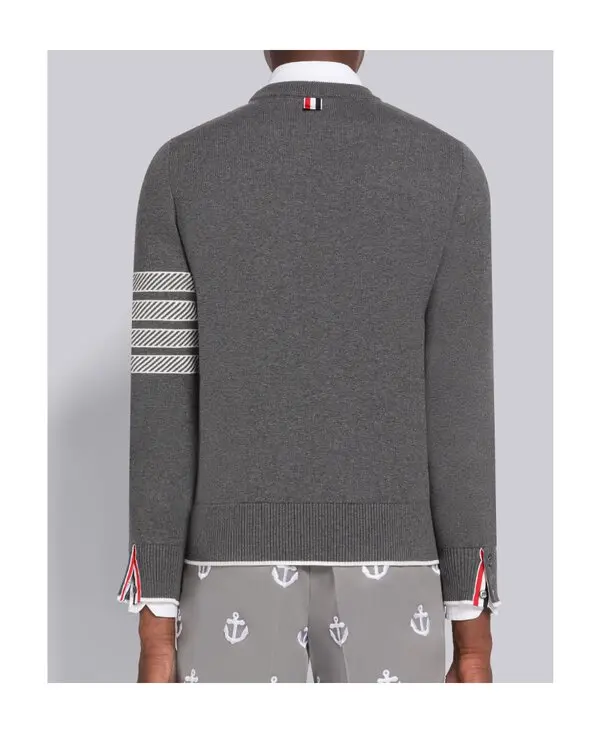 Thom Browne Anchor Jacquard Jumper