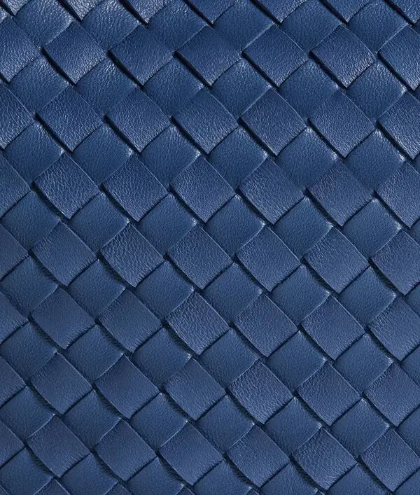 Bottega Veneta Woven Shoulder Bag - Blue