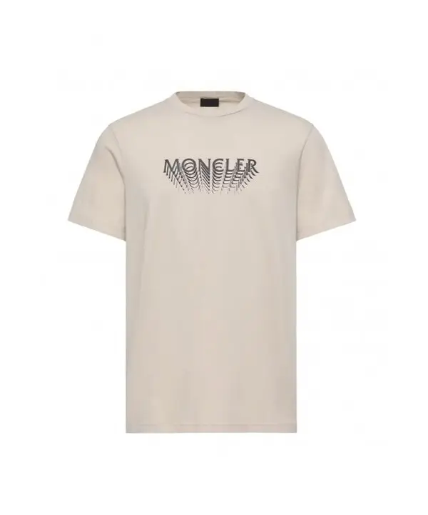 Moncler Logo Printed Crewneck T-shirt