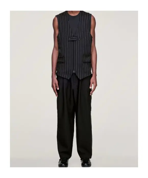 Y3 Sport Uniform Straight-leg Cargo Trousers - Black