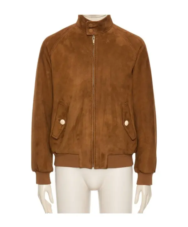 Valentino Garavani Zip-up Mock Neck Jacket