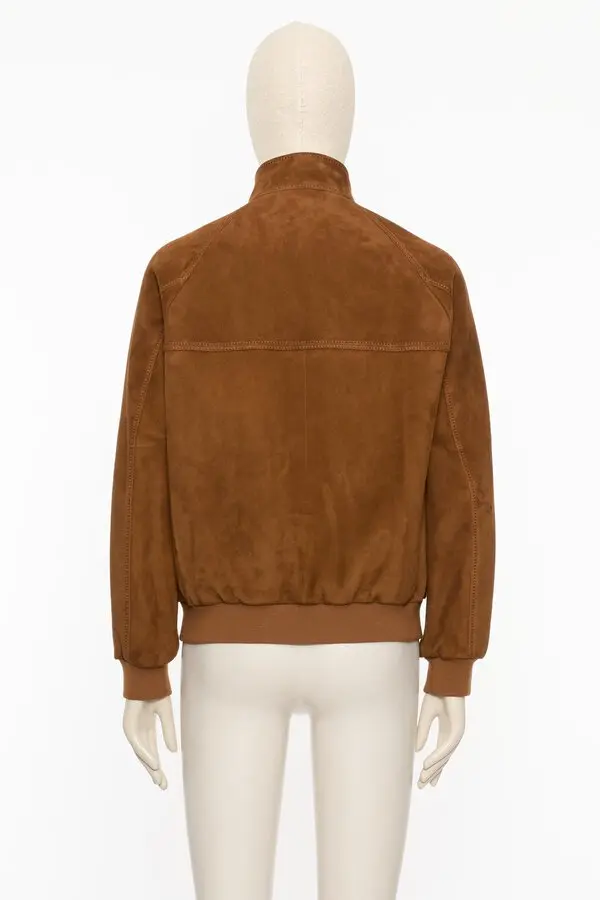 Valentino Garavani Zip-up Mock Neck Jacket