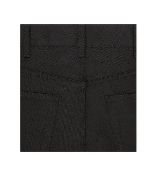 Celine Skinny Jeans In Vintage Pure Denim - Black