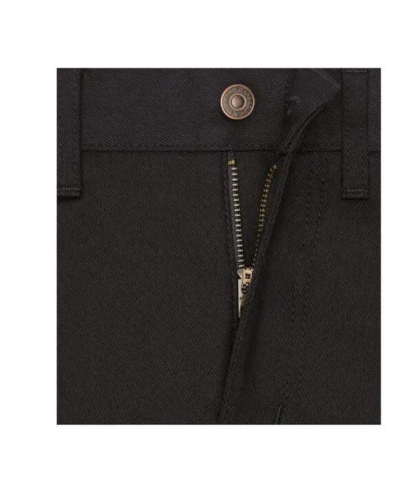 Celine Skinny Jeans In Vintage Pure Denim - Black