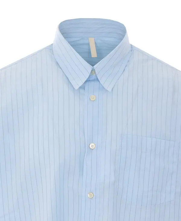 SUNFLOWER Stable Striped Shirt - Blue