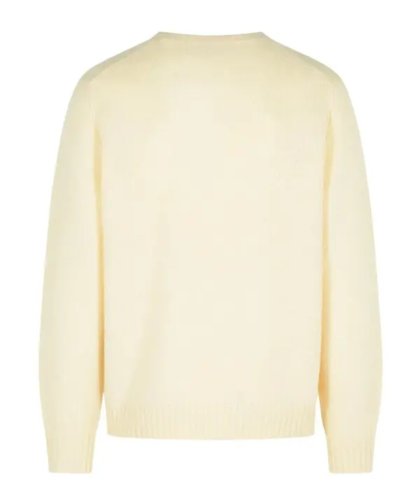 Polo Ralph Lauren Embroidered Crewneck Jumper - Cream