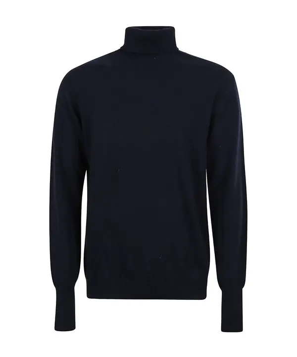 BALLANTYNE Turtleneck Knitwear - Navy