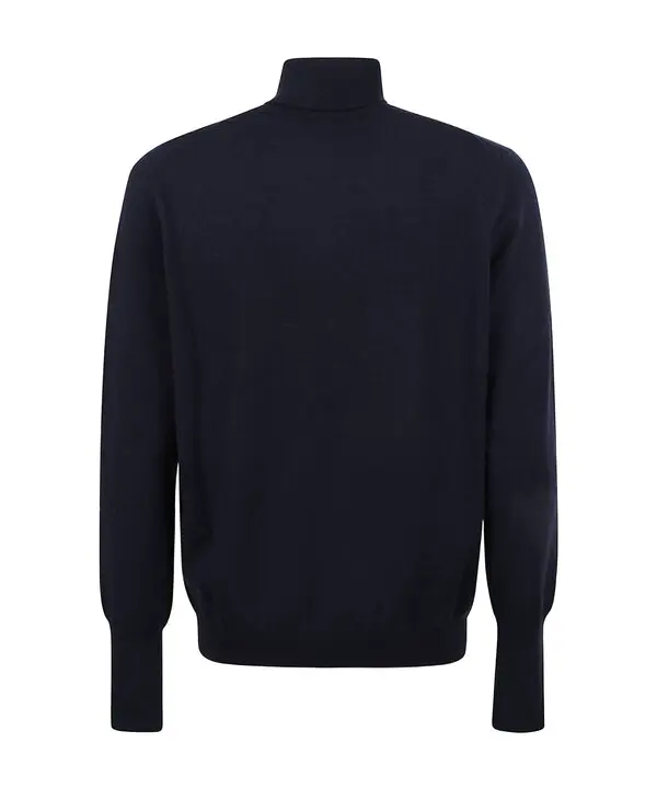 BALLANTYNE Turtleneck Knitwear - Navy