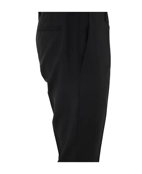 Paul Smith Mid-rise Tapered-leg Trousers - Black