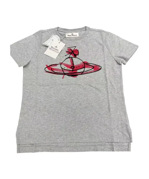 VIVIENNE WESTWOOD Printed Crewneck T-shirt - Gray