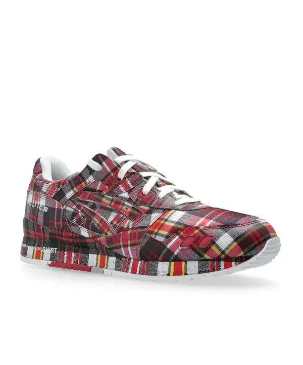 Comme Des Garçons Printed Lace-up Sneakers
