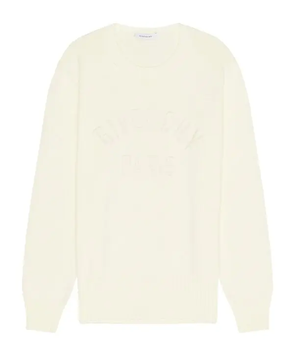 Givenchy Logo Embroidered Knit Jumper