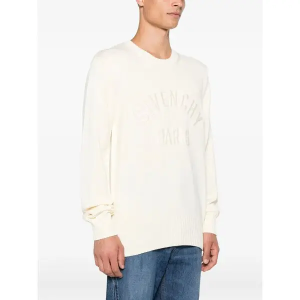 Givenchy Logo Embroidered Knit Jumper