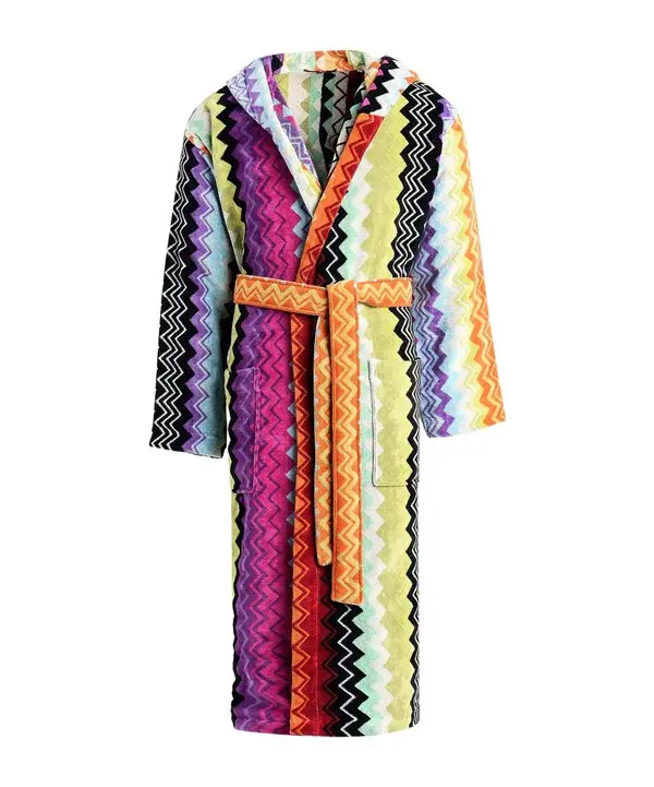 Missoni Giacomo Hooded Bathrobe - Multicolor