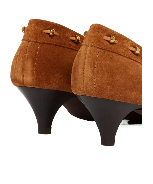 Khaite Milly Suede Pumps