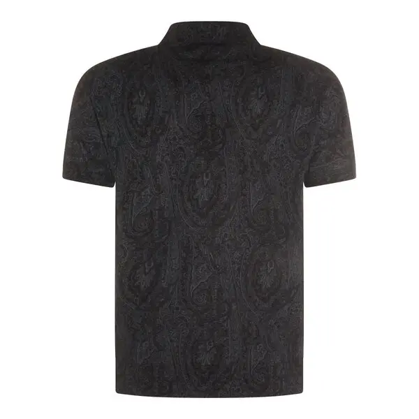 Etro Floral-paisley Short-sleeved Polo Shirt
