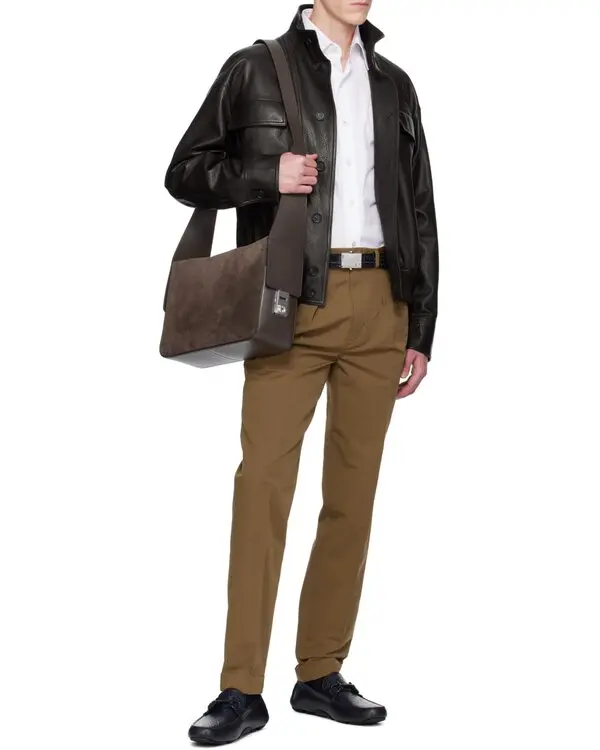 FERRAGAMO Driver Loafer With Gancini Ornament