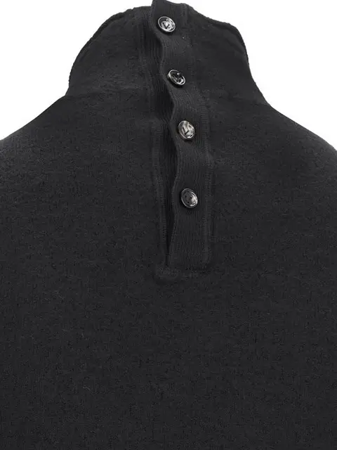Bottega Veneta High Neck Knitted Midi Dress