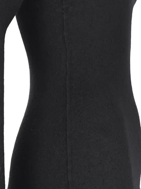 Bottega Veneta High Neck Knitted Midi Dress