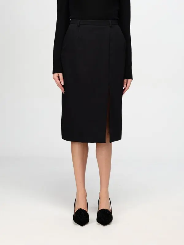 Dolce & Gabbana Side Slit Midi Skirt