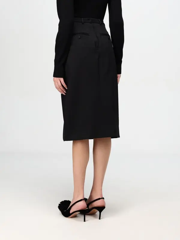Dolce & Gabbana Side Slit Midi Skirt
