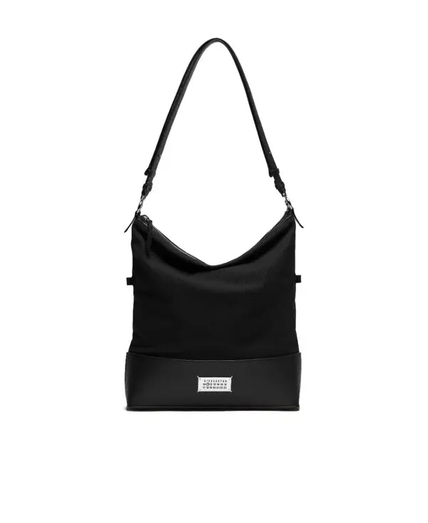 MAISON MARGIELA 5ac Medium Hobo Bag - Black