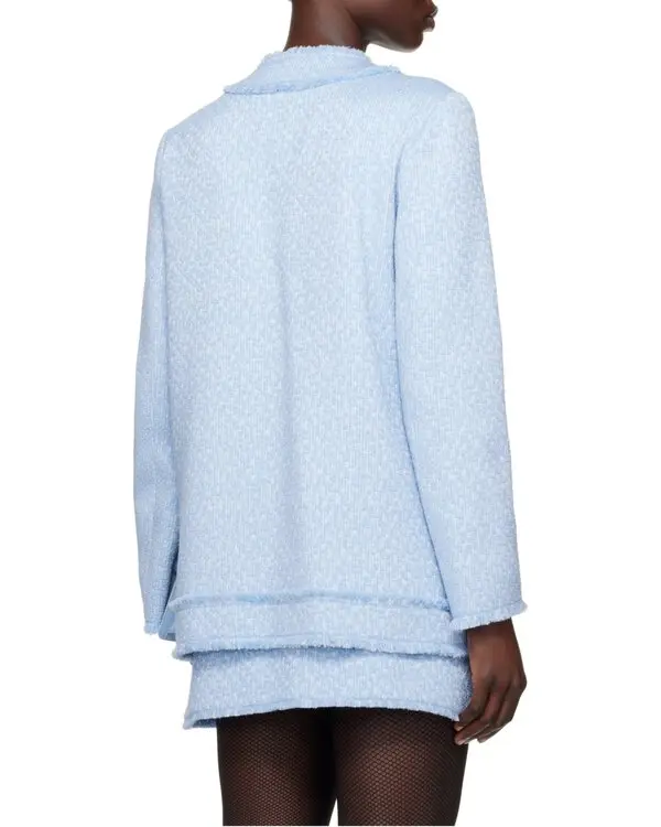 Dolce & Gabbana Single-breasted Raschel Tweed Jacket