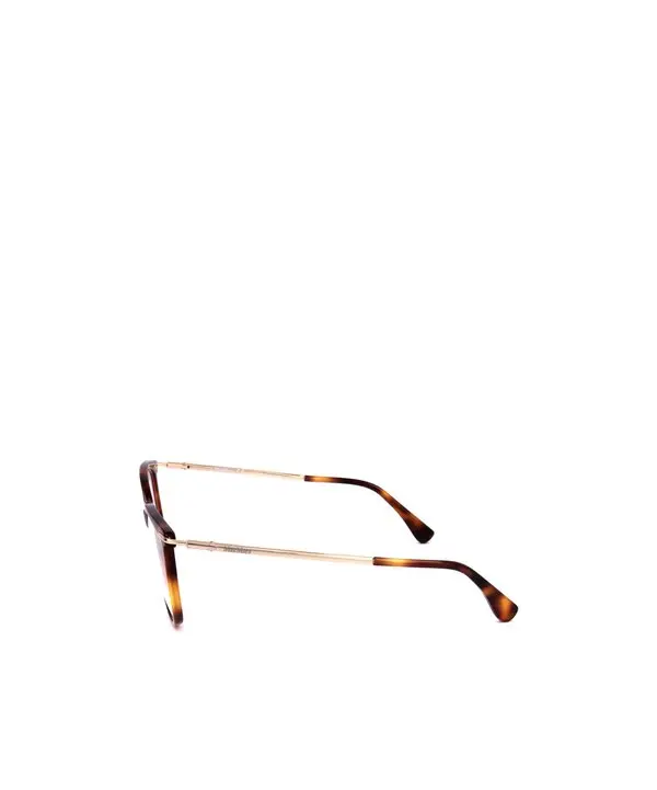Max Mara Square Frame Eyeglasses - Brown