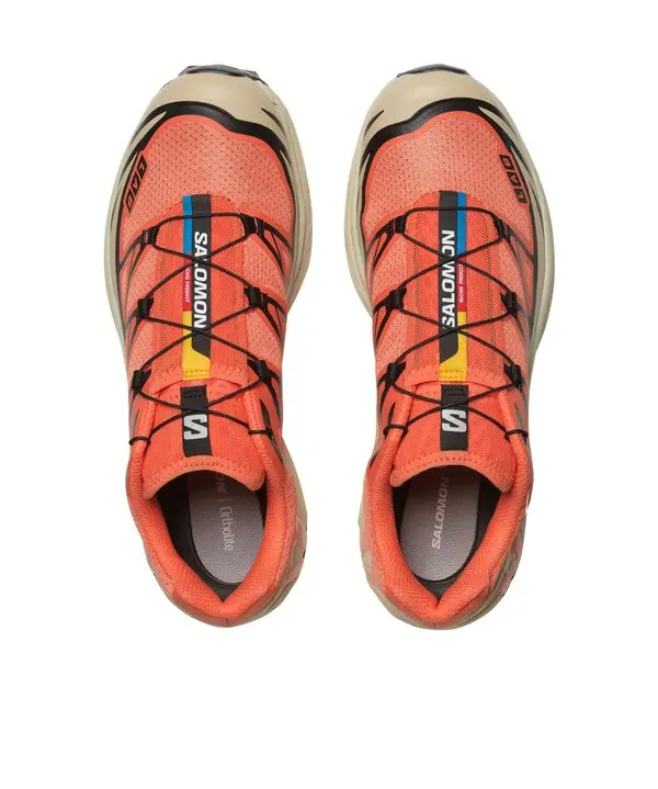 SALOMON Xt-6 Logo Printed Athletic Sneakers - Multicolor
