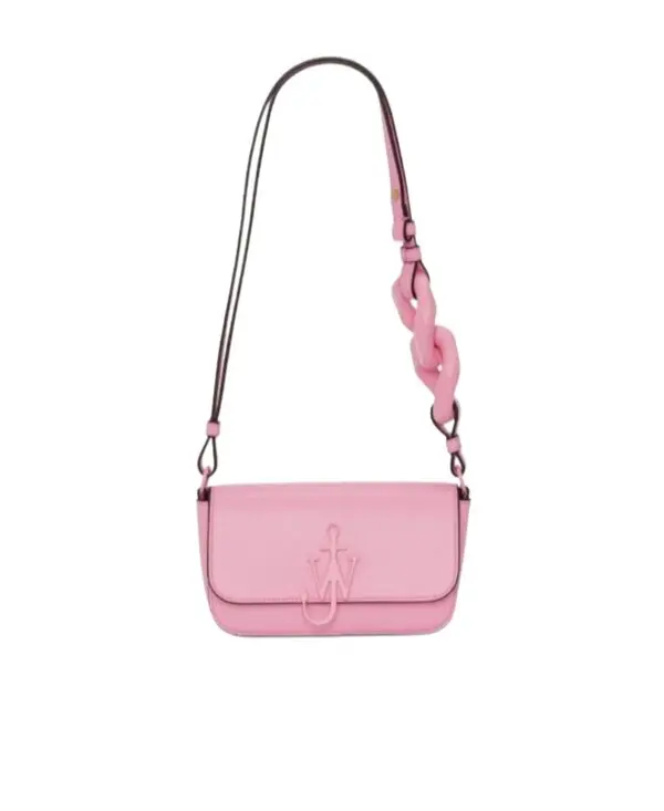 J.W.ANDERSON Jw Anderson Logo Plaque Anchor Chain Shoulder Bag