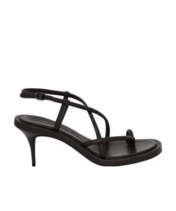 Alexander McQueen Strappy Kitten-heeled Sandals
