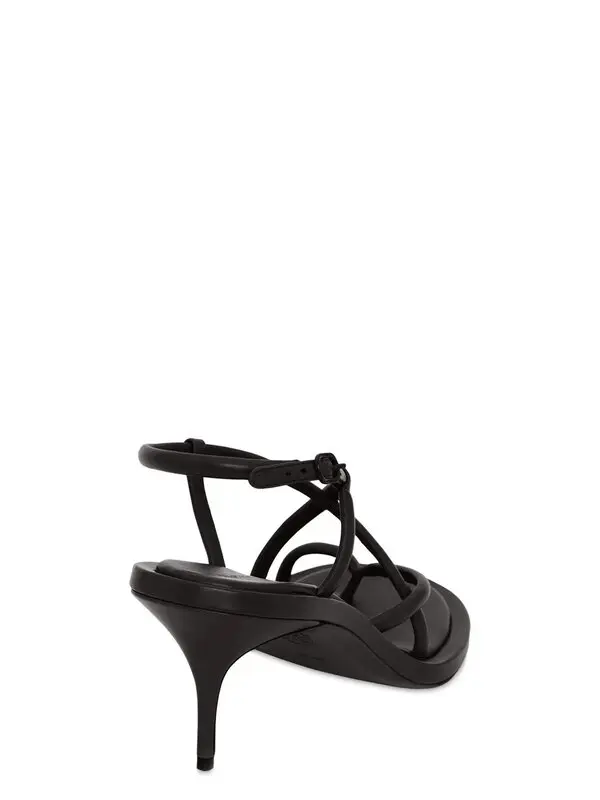 Alexander McQueen Strappy Kitten-heeled Sandals