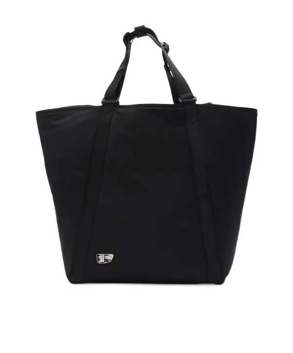 Burberry Shield Logo Detailed Tote Bag - Black
