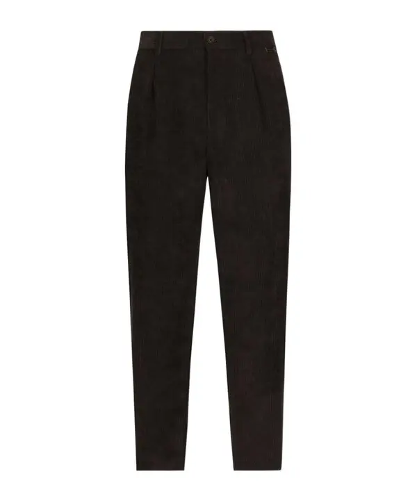 Dolce & Gabbana Straight Leg Corduroy Trousers - No