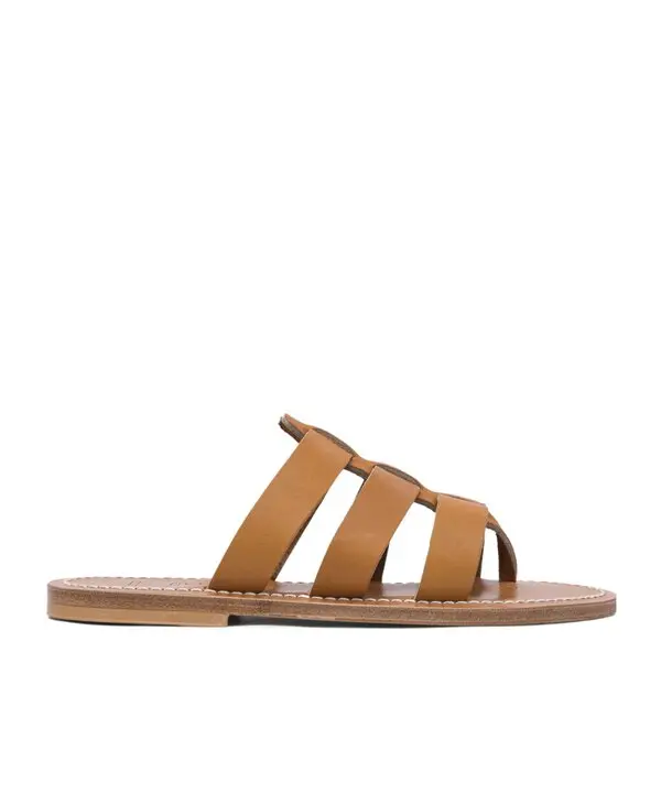 K.JACQUES Round-toe Flip-flops