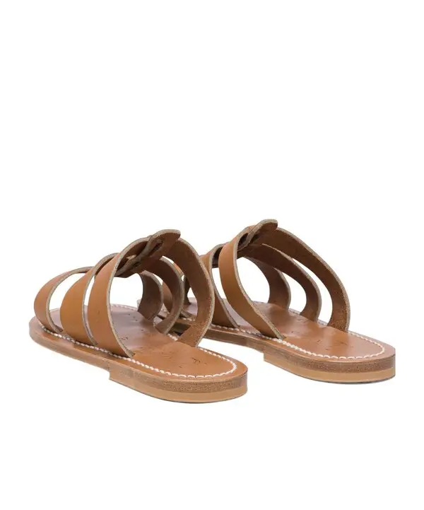 K.JACQUES Round-toe Flip-flops
