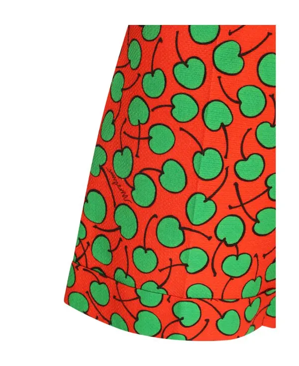 Moschino All-over Cherry Printed High Waist Shorts
