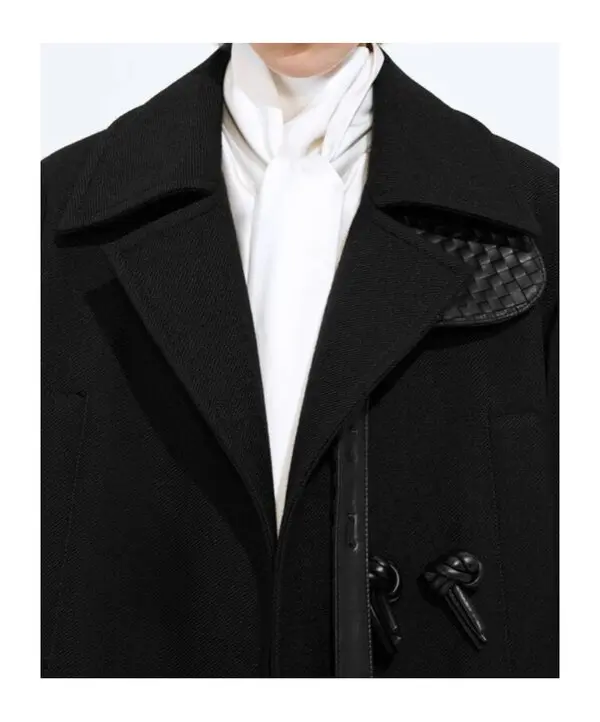 Bottega Veneta Wool And Mohair Gabardine Coat