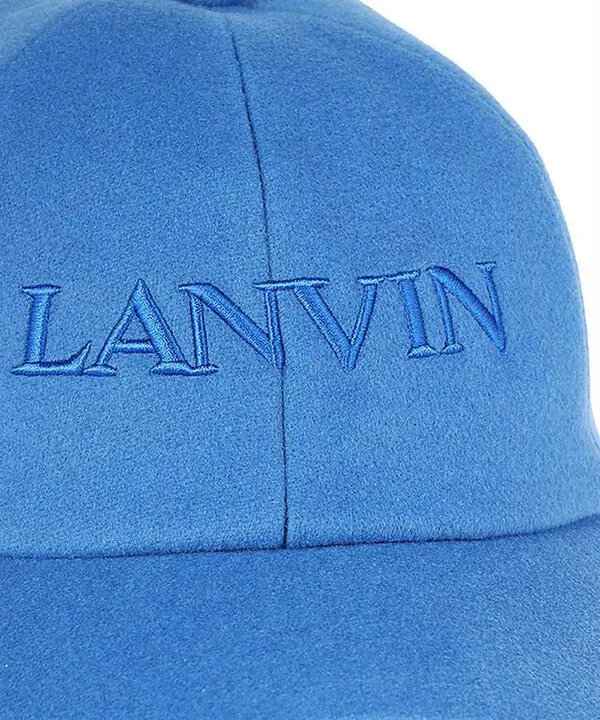 LANVIN Logo Baseball Cap - Blue