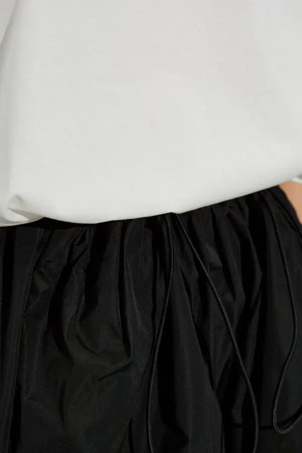 Fabiana Filippi Round Neck Dress With Drawstring Waist