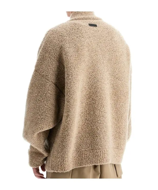 Fear Of God Logo Patch V-neck Jumper