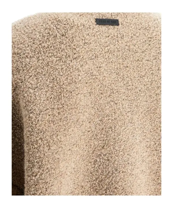 Fear Of God Logo Patch V-neck Jumper