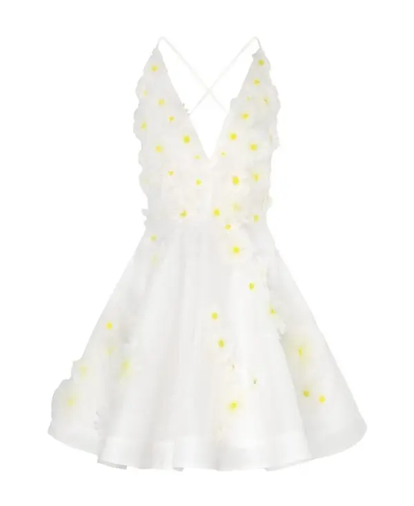 Zimmermann Matchmaker Daisy Mini Dress - No