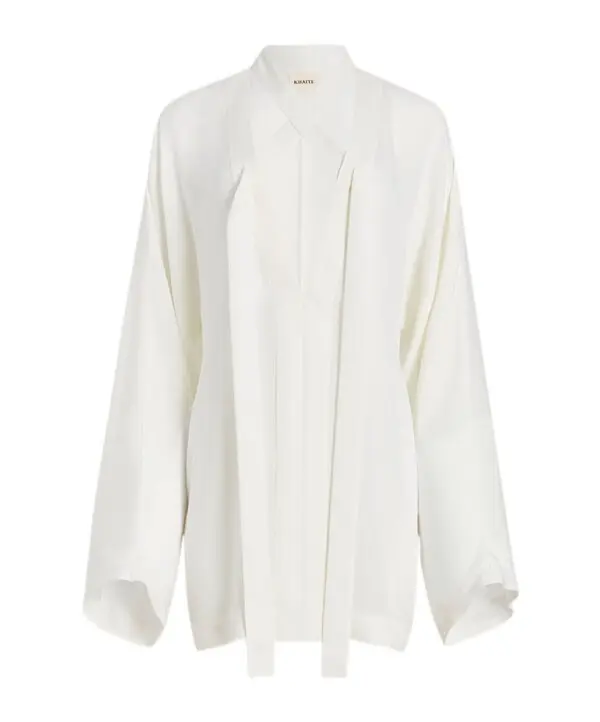 Khaite Mehna Long-sleeved Dress